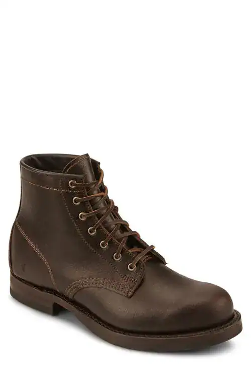 The Frye Company John Addison Combat Boot In Brown - 25% Off  display picture 3