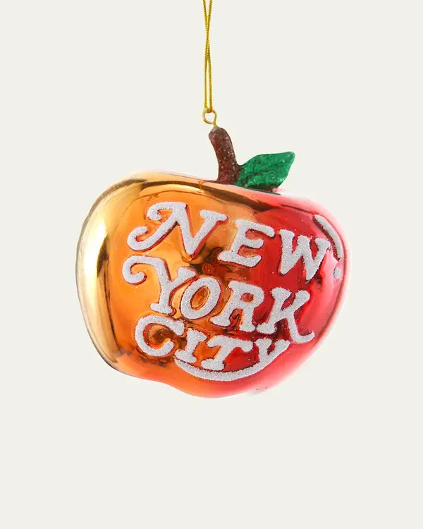 CODY FOSTER & CO New York Apple Ornament