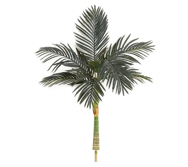 NEARLY NATURAL 4-ft Artificial Golden Cane Palm Tree