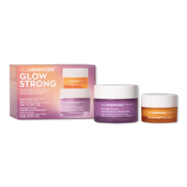 OLEHENRIKSEN Glow Strong Mini Moisturizer + Eye Cream Duo
