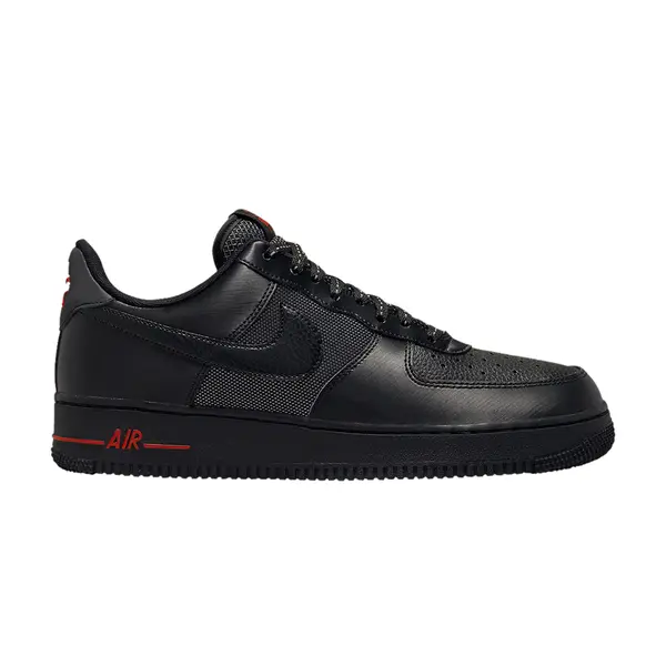 Nike Force 1 Low 'reflective Sneakers - Black