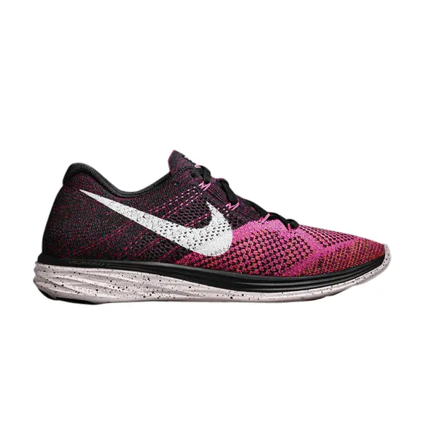 Nike Flyknit Lunar 3 Sneakers - Pink