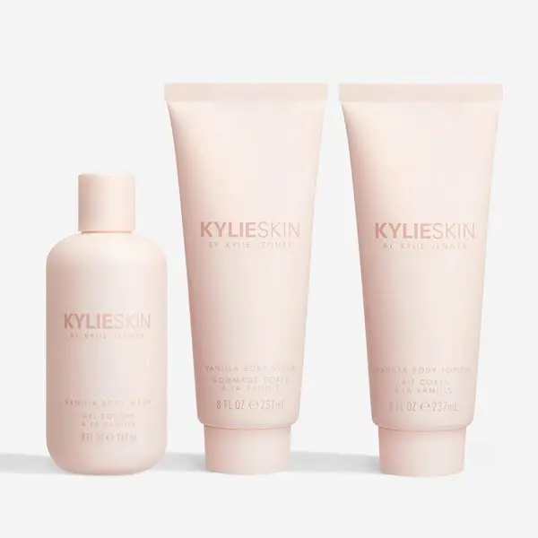 KYLIE COSMETICS Vanilla Bath Collection Bundle