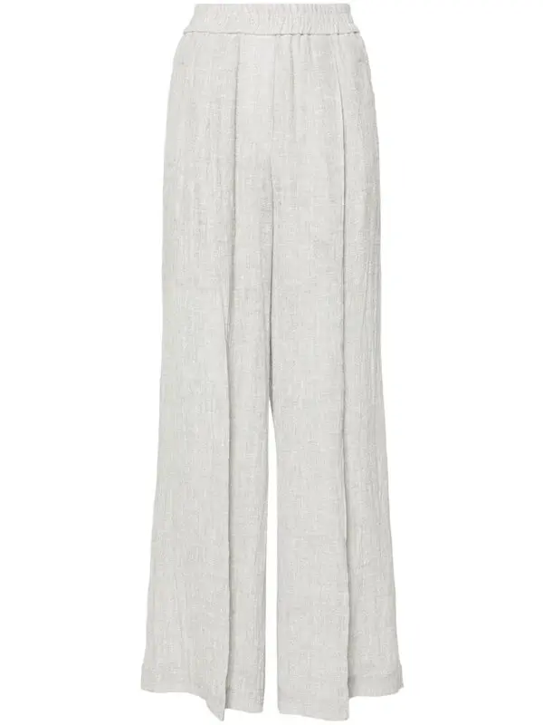 Brunello Cucinelli High-waist Palazzo Trousers