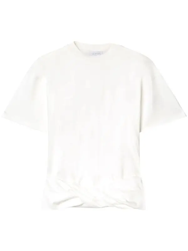Off-White Arrows-motif Twisted Shirt - White