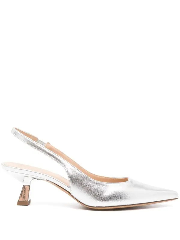 Roberto Festa Arabel Slingback Pumps - Silver
