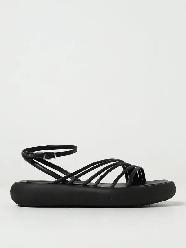 VIC MATIE Flat Sandals - Black