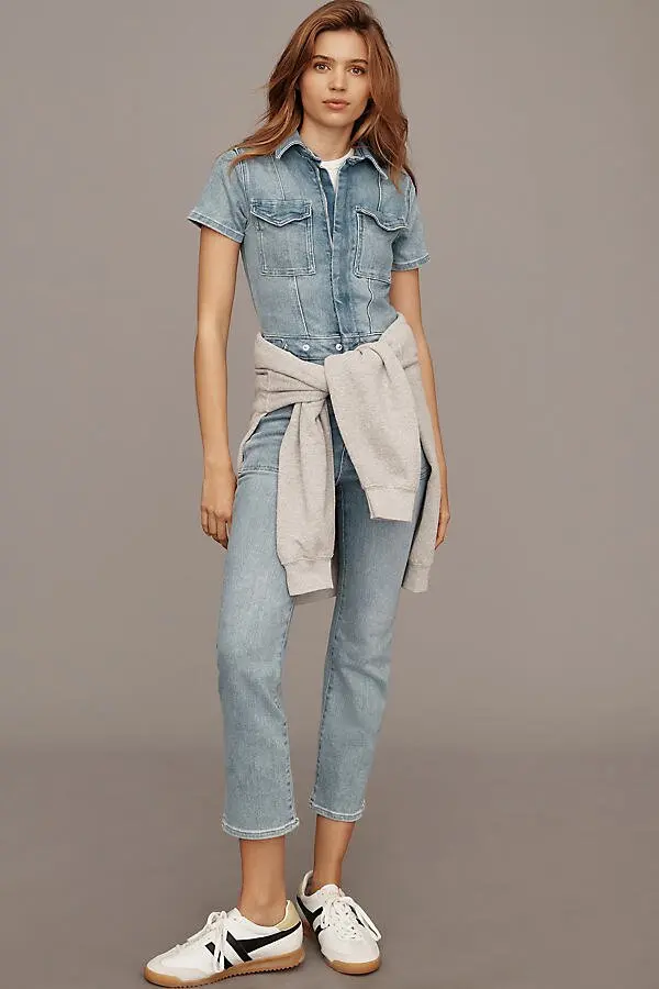 Good American Fit For Success Jumpsuit - Blue274