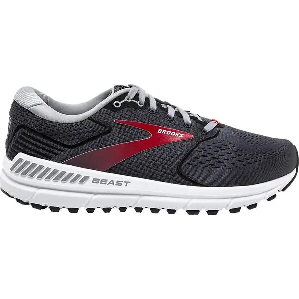 Buy Brooks Beast '20 Running Shoes D/medium Width In Blackened Pearl ...