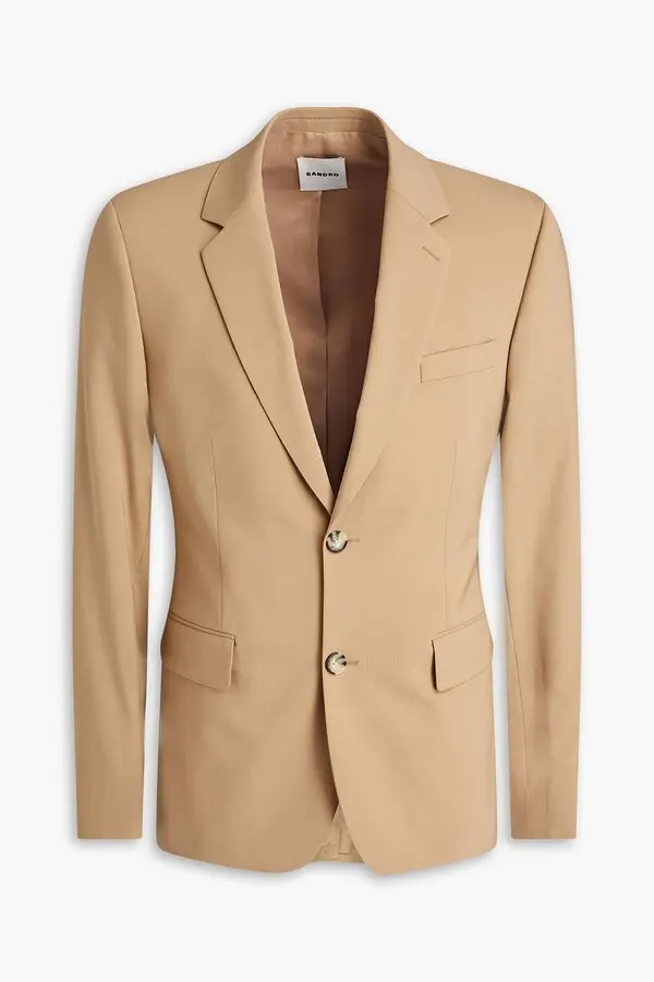 Sandro Woolblend Blazer - Sand