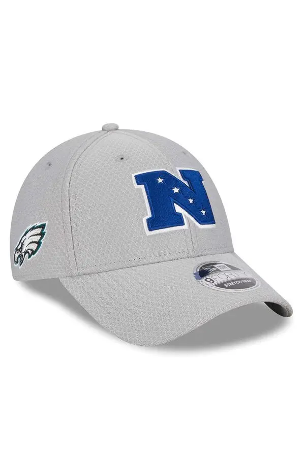 New Era Philadelphia Eagles 2024 Pro Bowl 9forty Adjustable Hat Gray