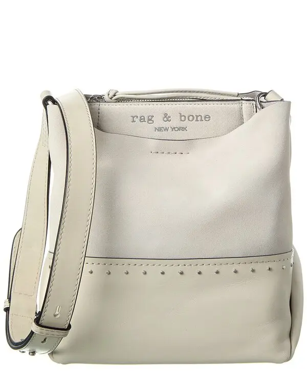 Buy Rag & Bone Passenger Suede Crossbody Grey At 59 Off Editorialist