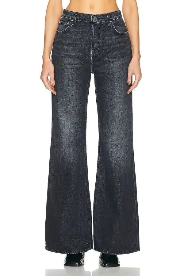 GRLFRND Jade Low Rise Flare Jeans