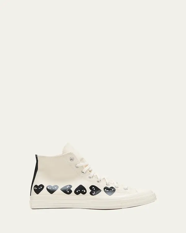 Comme Des Garçons X Converse Chuck 70 High-top Sneakers - Off White