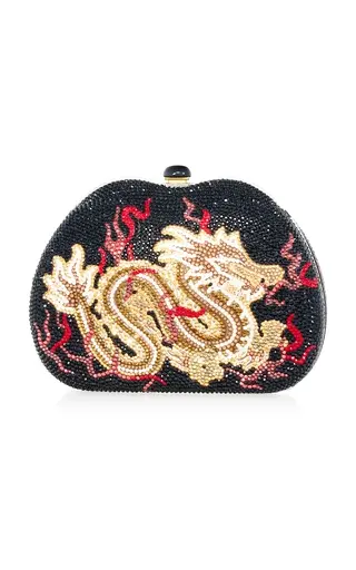 Judith Leiber Dragon'S Fire Curved Pouch - Multi | Editorialist