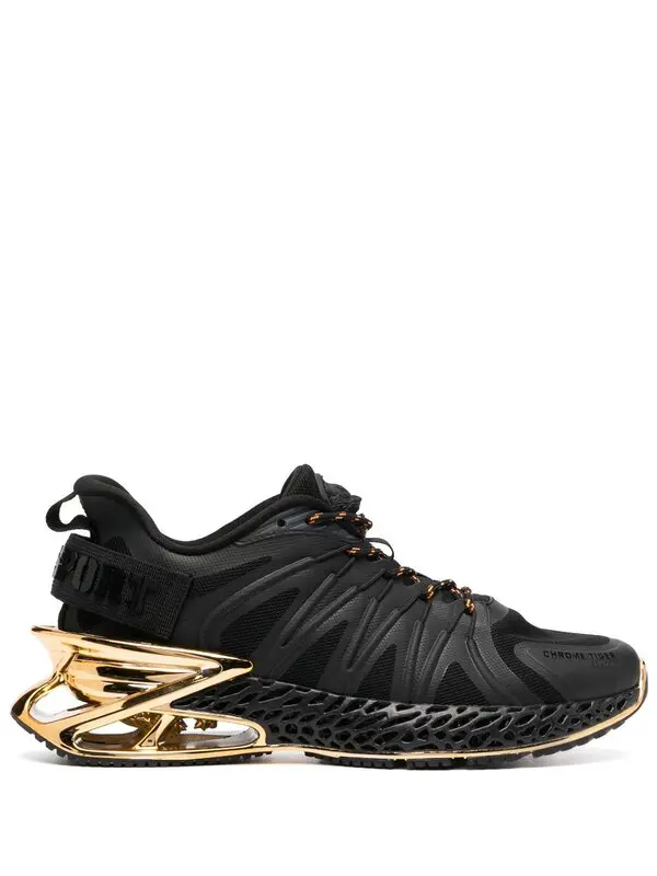 PLEIN SPORT Thunderstorm Genx Sneakers - Black