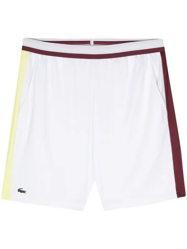 Lacoste X Daniil Medvedev Logo-appliqué Shorts