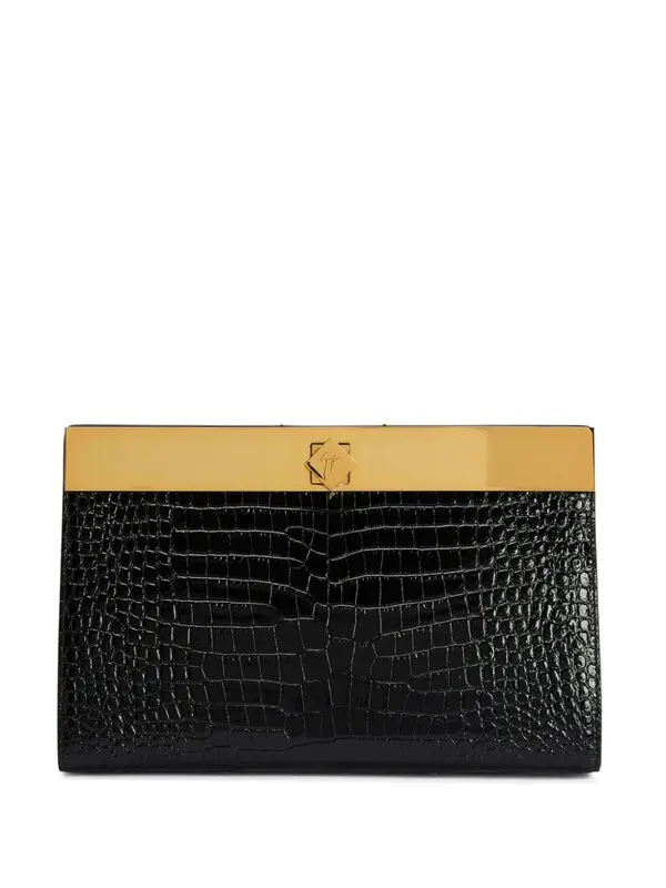 GIUSEPPE ZANOTTI Tanaya Clutch - Black