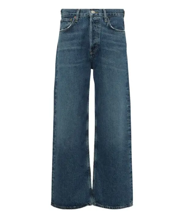 AGOLDE Ren High-rise Cropped Straight Jeans
