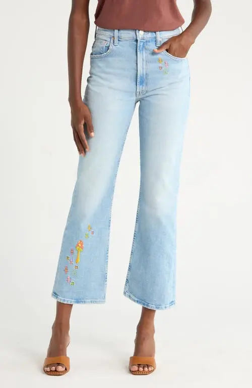 MOTHER The Scooter Ankle Bootcut Jeans - Going Out On A Limb