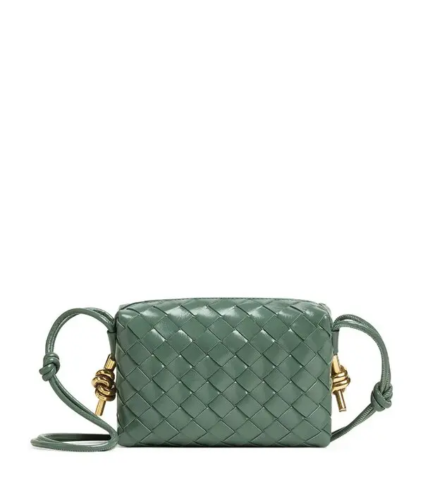 Bottega Veneta Mini Loop Bag - Green | Editorialist