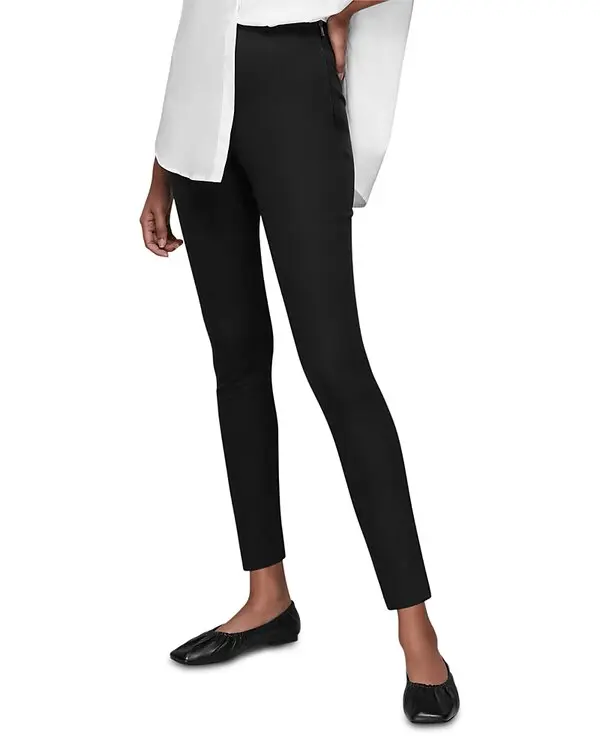 Whistles Super Stretch Ankle Pants - Navy