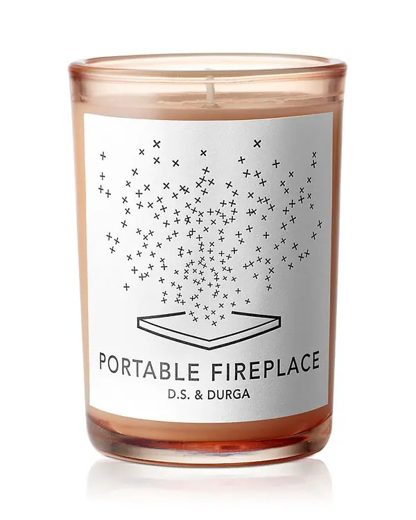 DS & DURGA Portable Fireplace Candle