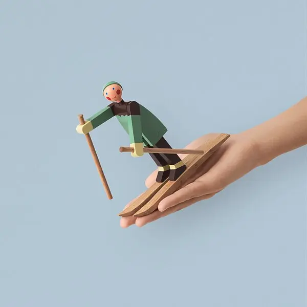 KAY BOJESEN Skier Boje