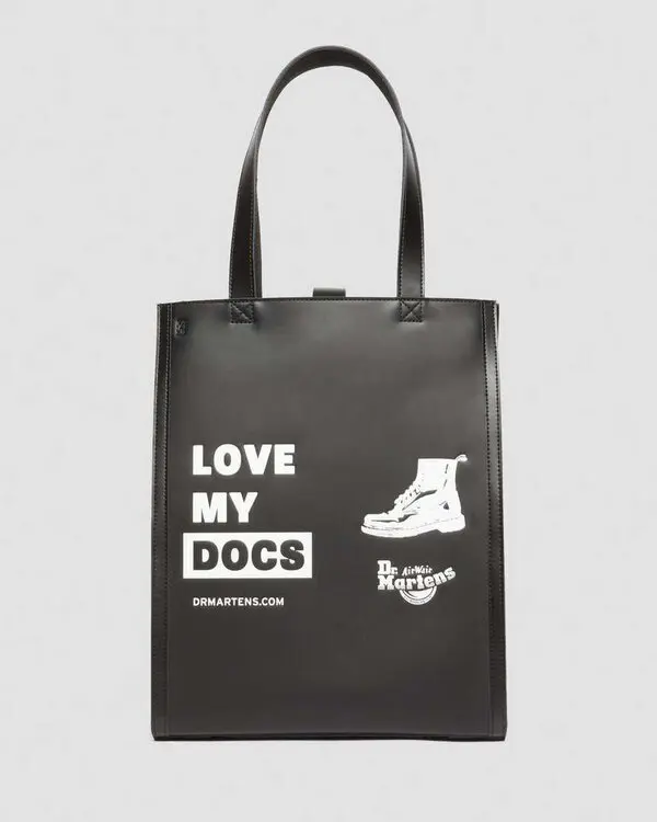 Dr. Martens Love My Docs Leather Tote Bag