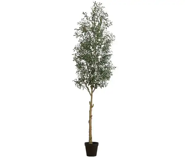 NEARLY NATURAL 10-ft Artificial Olive Tree - One-color | Editorialist