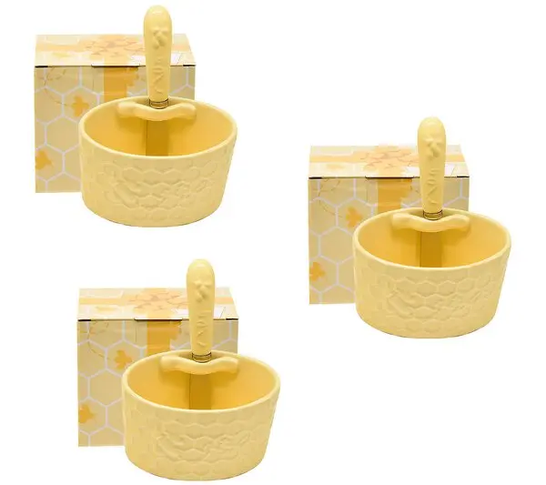 TEMP-TATIONS Set Of Ramekins With Spreaders