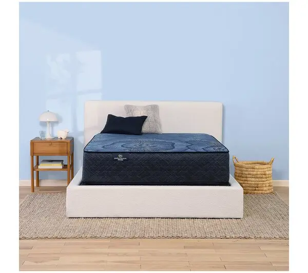 SERTA Euphoric Nights 14' Hybrid Plush Mattress Set -full