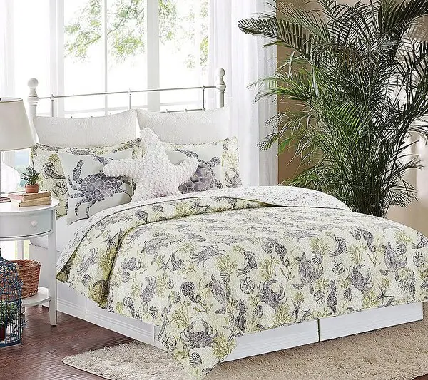 VALERIE PARR HILL Cannon Beach King Quilt Set Valerie