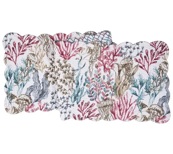 VALERIE PARR HILL Delphina Reef Table Runner Valerie