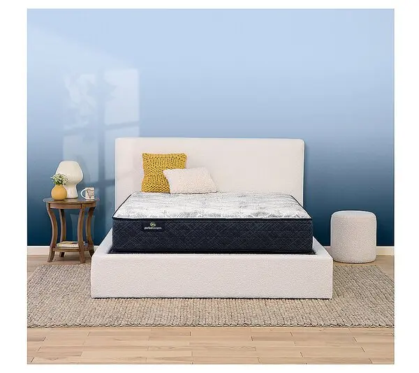 SERTA Adoring Night 10.5' Plush Mattress Set -k Ng