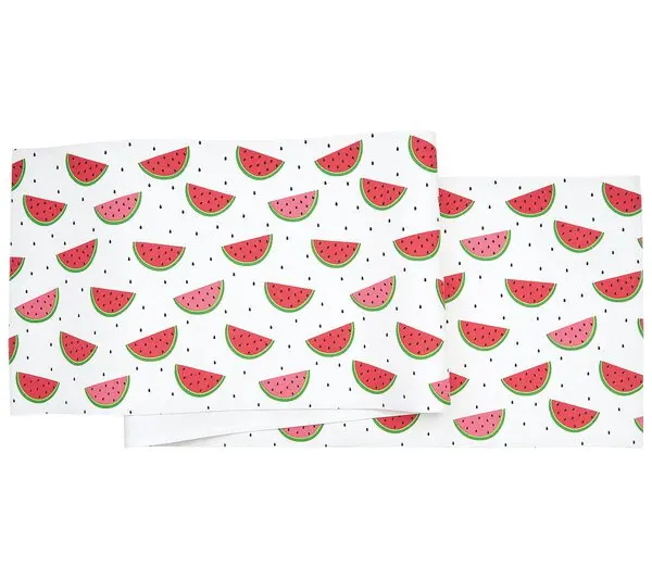 VALERIE PARR HILL Watermelon Whimsy Runner Valerie