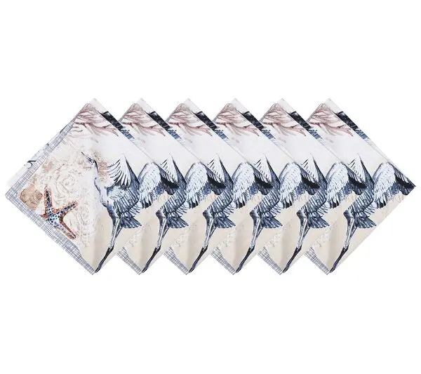VALERIE PARR HILL Brunswick Island Napkin Set Of 6 Valerie