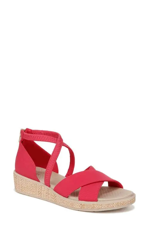 LIFESTRIDE Bzees Bali Wedge Sandal - Magenta