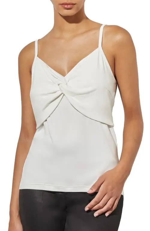 Ming Wang Knot Detail Jersey Camisole