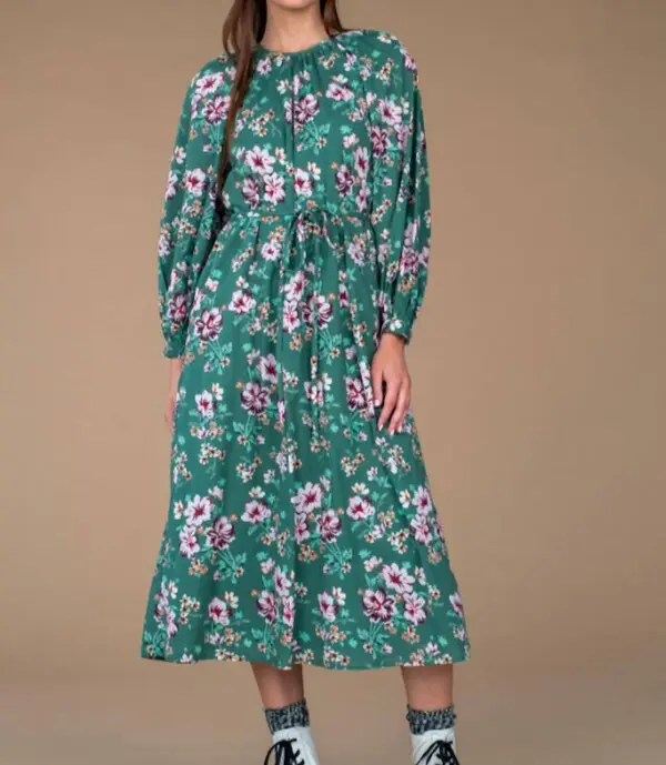 Buy OLIVIA JAMES THE LABEL Evelyn Dress In Apres Floral - Multi At 34% ...