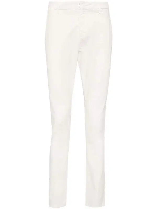 DONDUP Gaubert Slim-fit Chinos - White