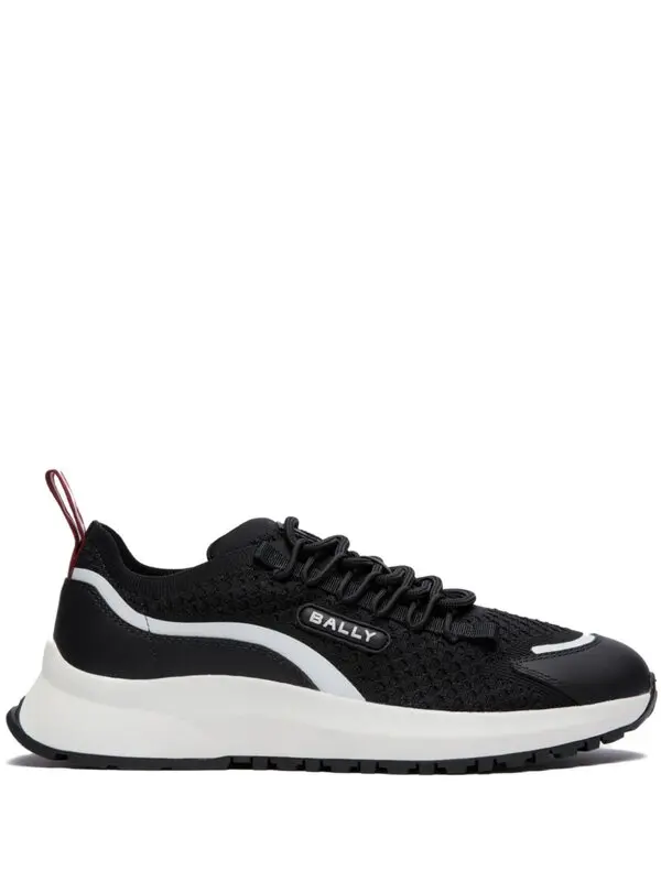 Bally Logo-appliqué Mesh-paneling Sneakers
