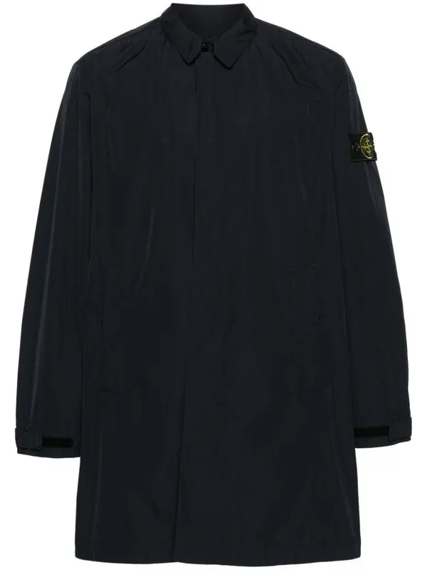 Stone Island Compass Badge Single-breasted Coat