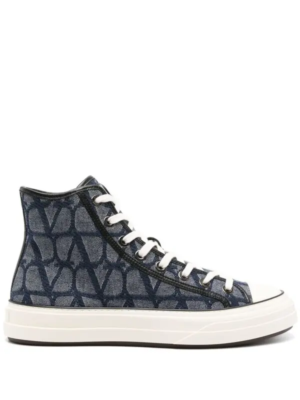 Valentino Garavani Vlogo Signature High-top Sneakers