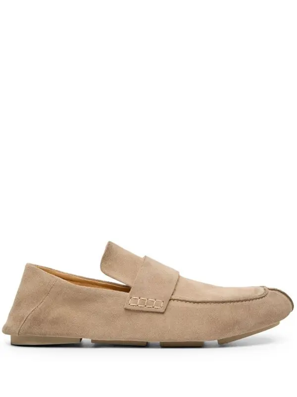 Marsèll Toddone Suede Loafers - Neutrals