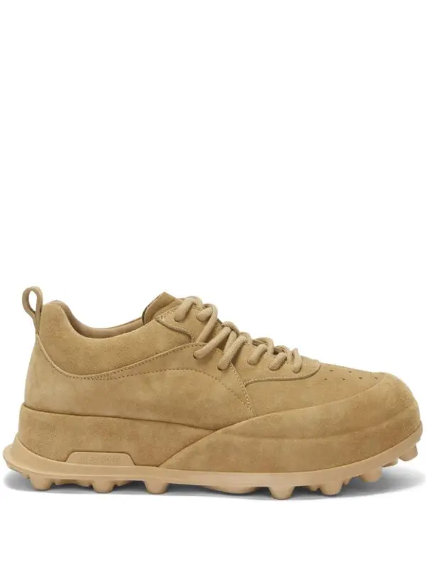 JIL SANDER Orb Suede Sneakers