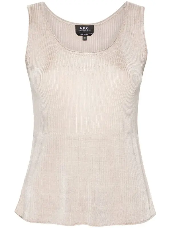 A.p.c. Ribbed-knit Top