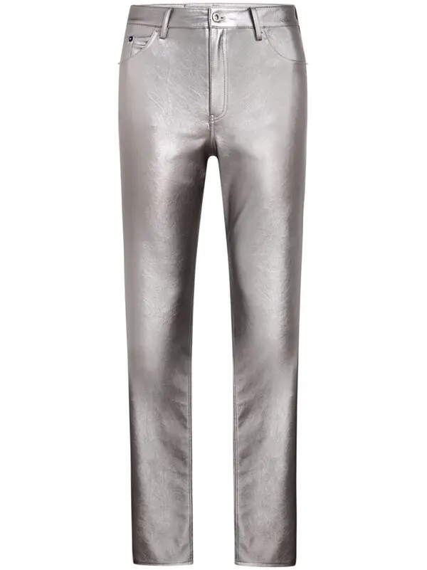 Karl Lagerfeld Logo-patch Flared Trousers
