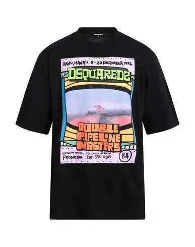 Dsquared2 T-shirt Size Cotton - Black