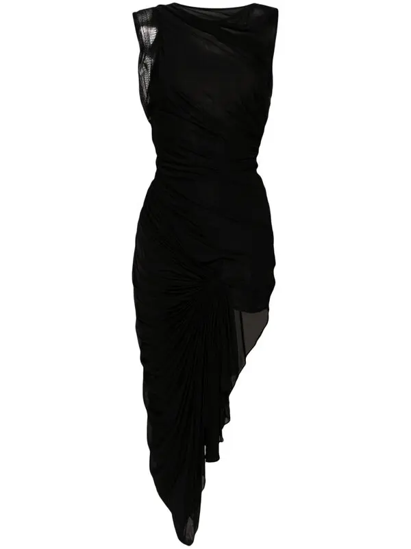 Christopher Esber Galathea Asymmetric Midi Dress